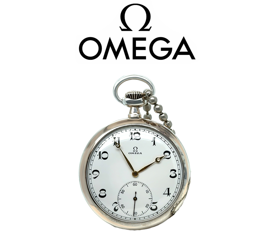 Omega 800 Silver Pocket Watch 50mm – Circa 1915 - 100% Best Price Paid